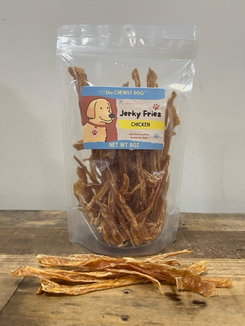 The Chewsy Dog Jerky Friez - Chicken @ Bag of Bones Barkery